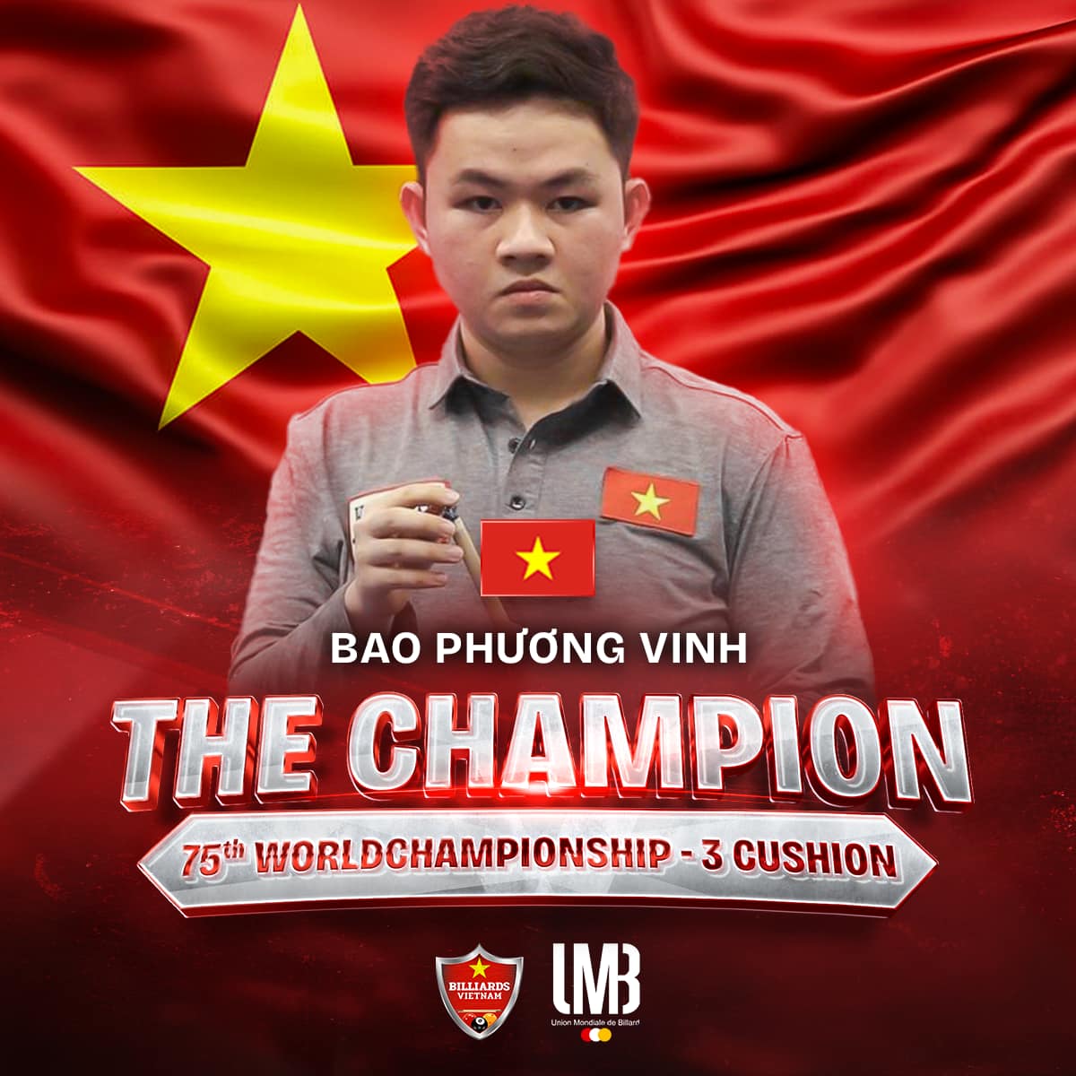 What a sensational world champion: Phuong Vinh Bao