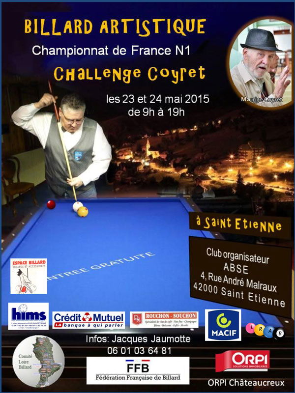 Jean-Luc Miller favori du Challenge Coyret • Artistique